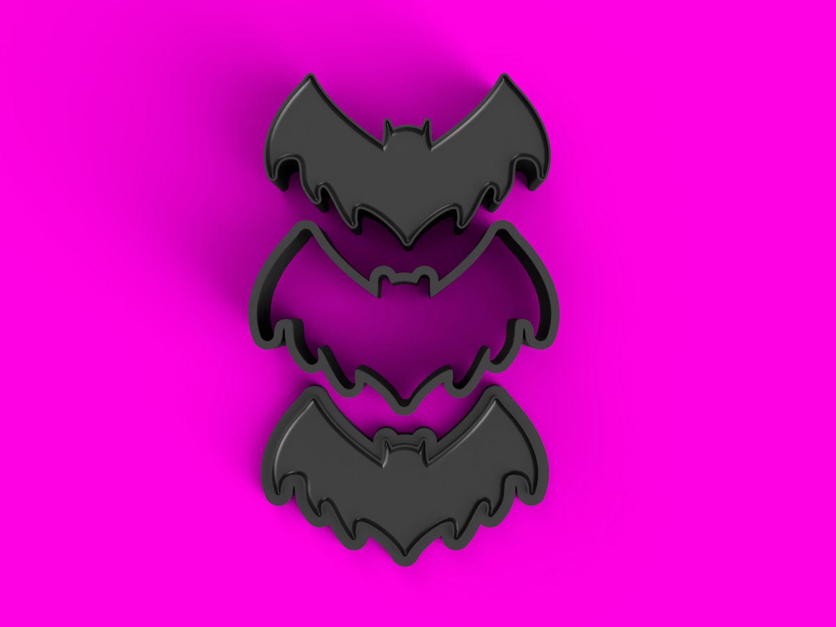 Bat Bath Bomb Mold STL Download