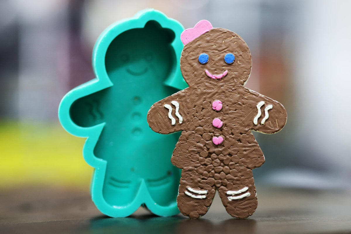 Gingerbread Girl Freshie Mold