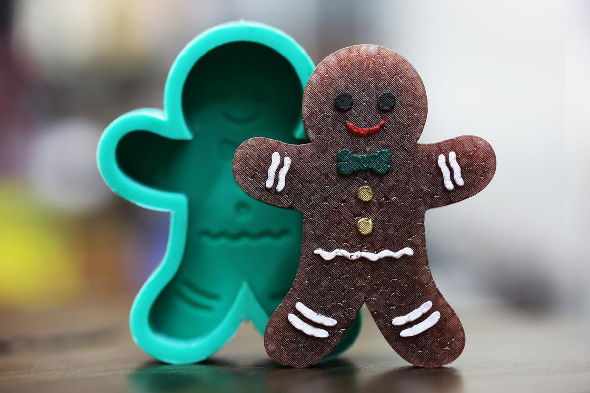 Gingerbread Man Freshie Mold