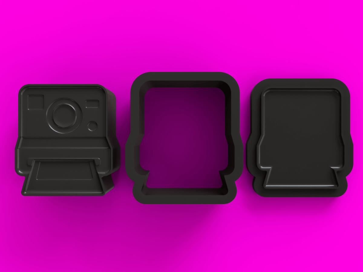 Instant Camera Bath Bomb Mold STL Download