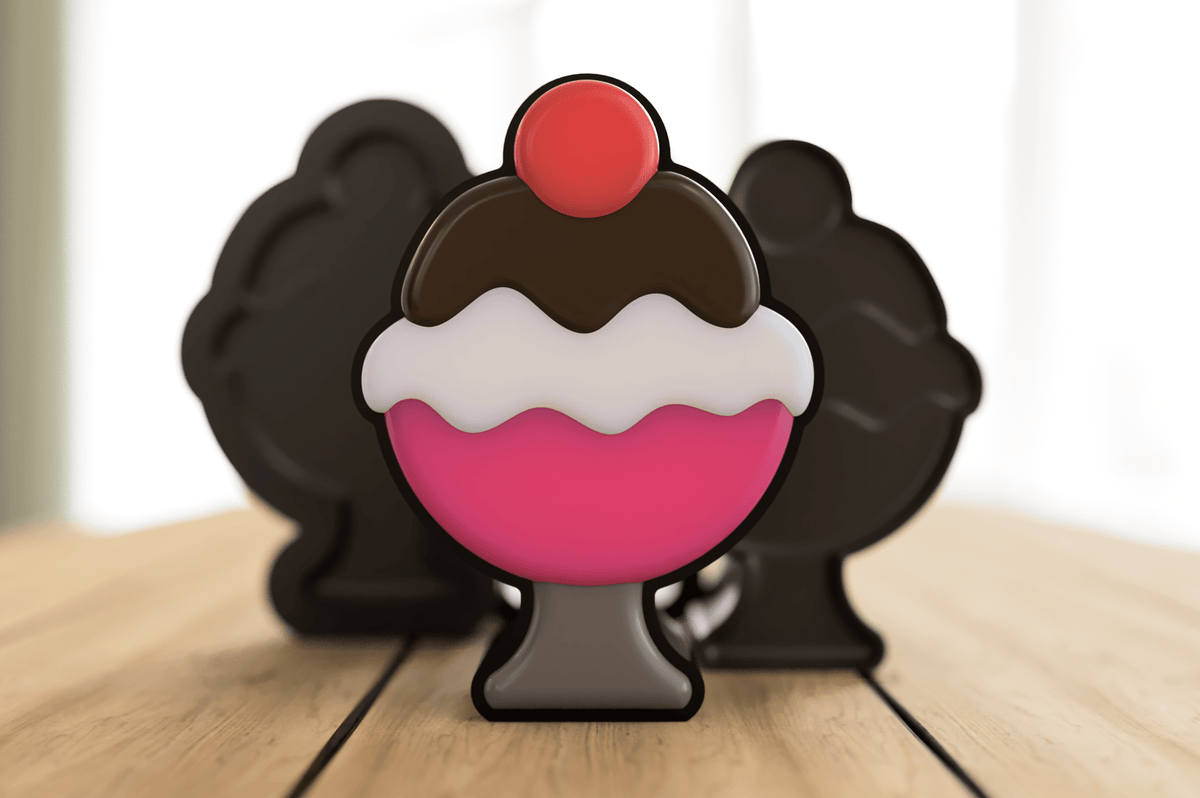 Sundae Bath Bomb Mold