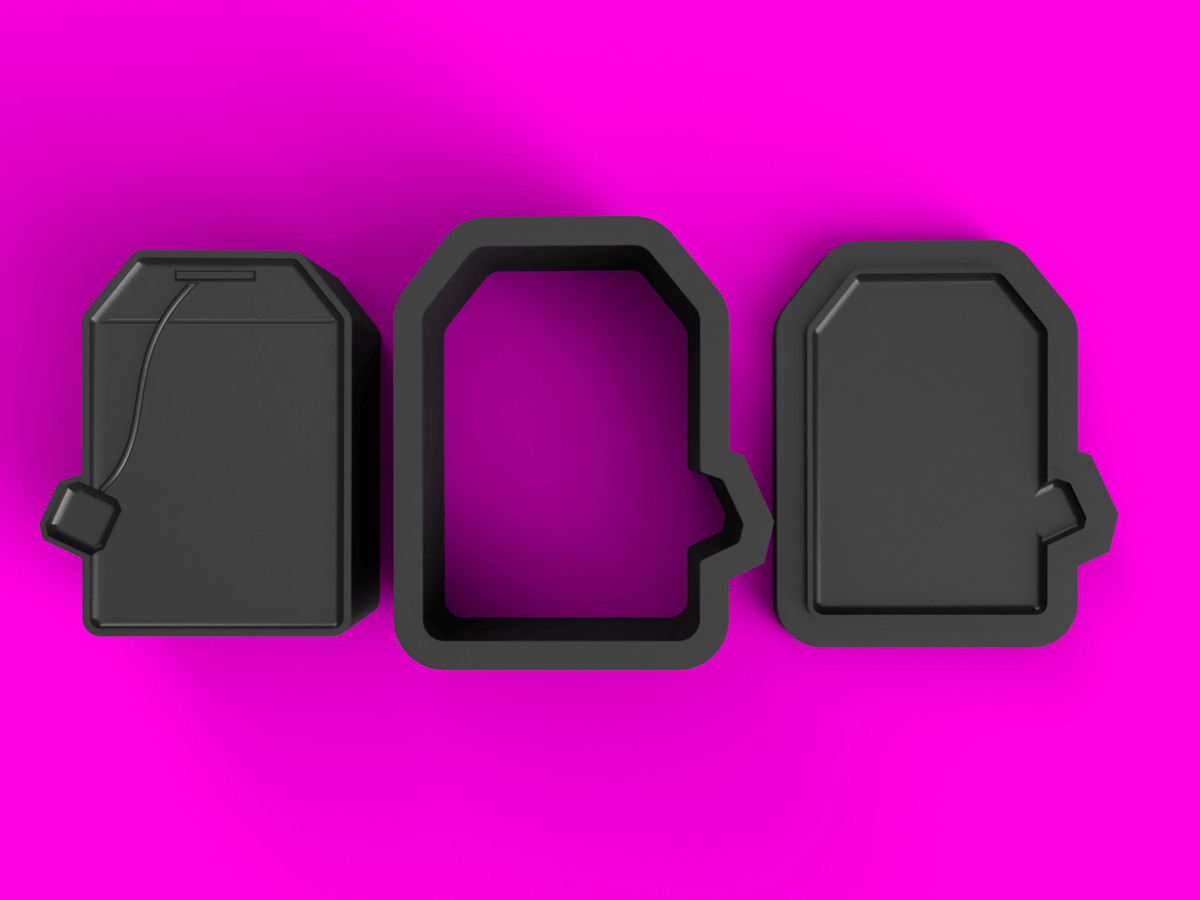 Tea Bag Bath Bomb Mold STL Download