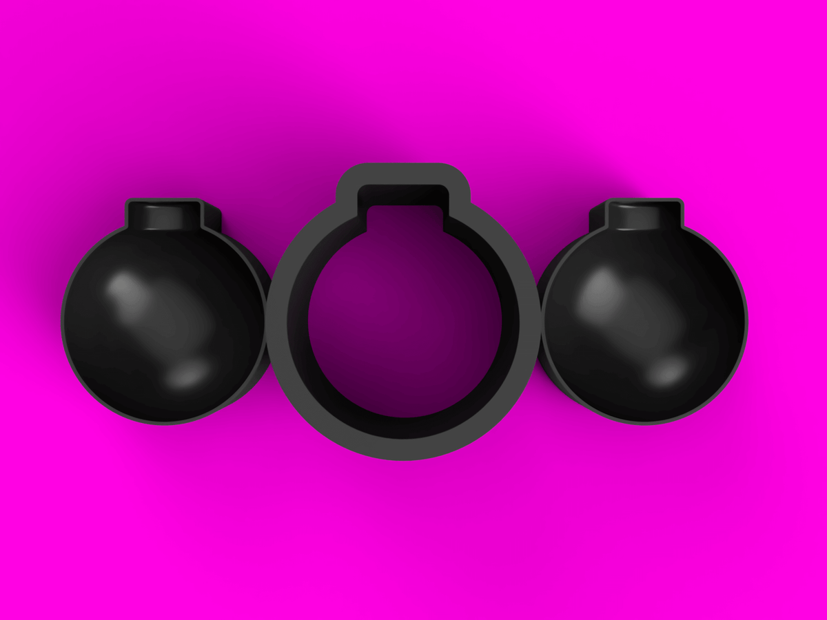 Bomb Bath Bomb Mold STL Download