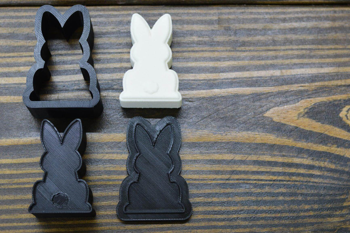 Bunny Back Bath Bomb Mold