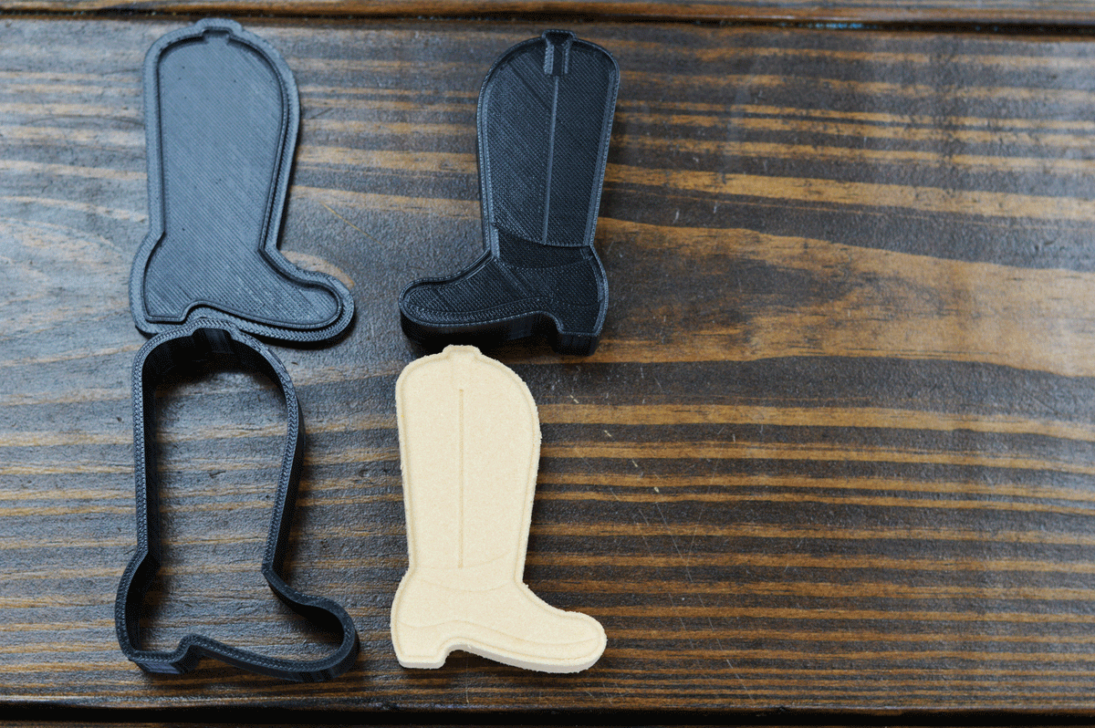Cowboy Boot Bath Bomb Mold