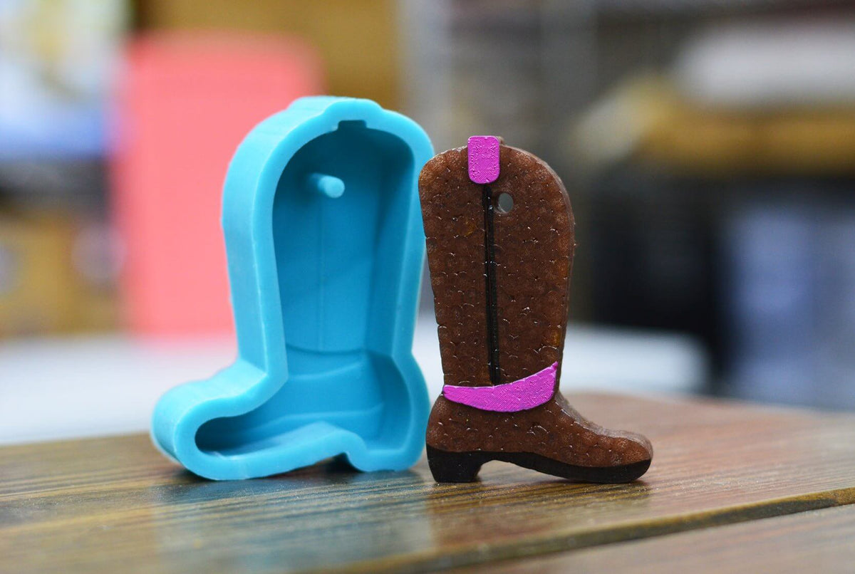 Cowboy Boot Freshie Mold