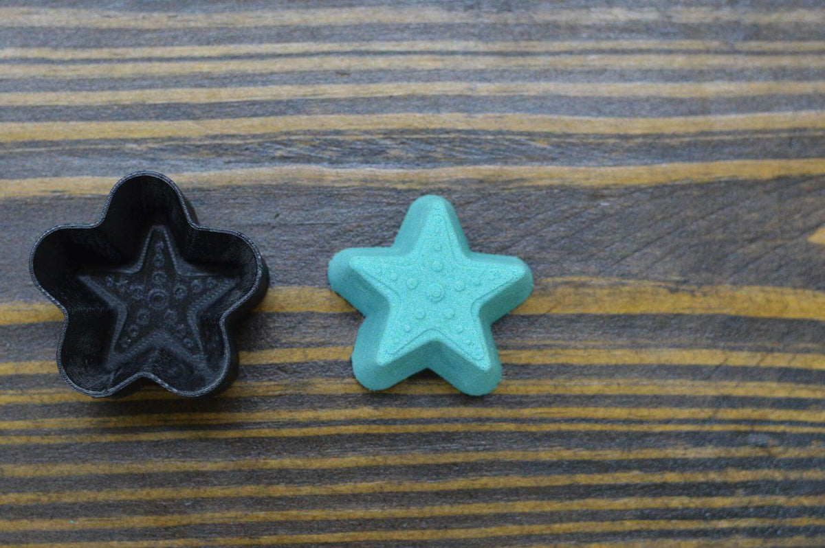 Hybrid Mini Starfish Bath Bomb Mold