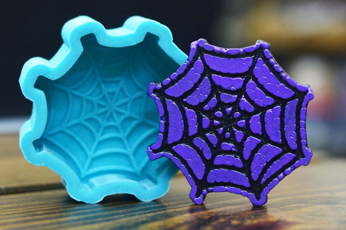 Spider Web Freshie Mold