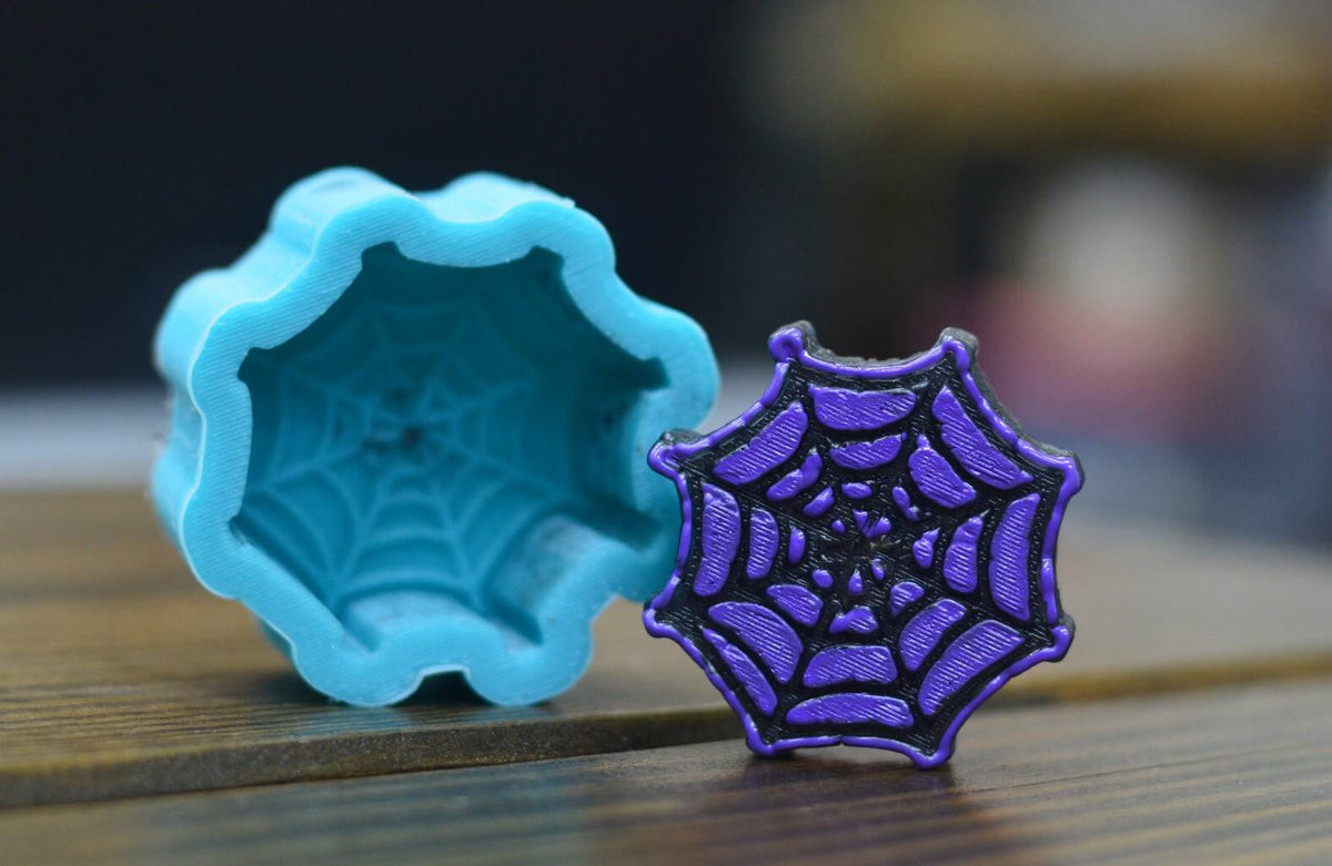 Spider Web Vent Clip Freshie Mold